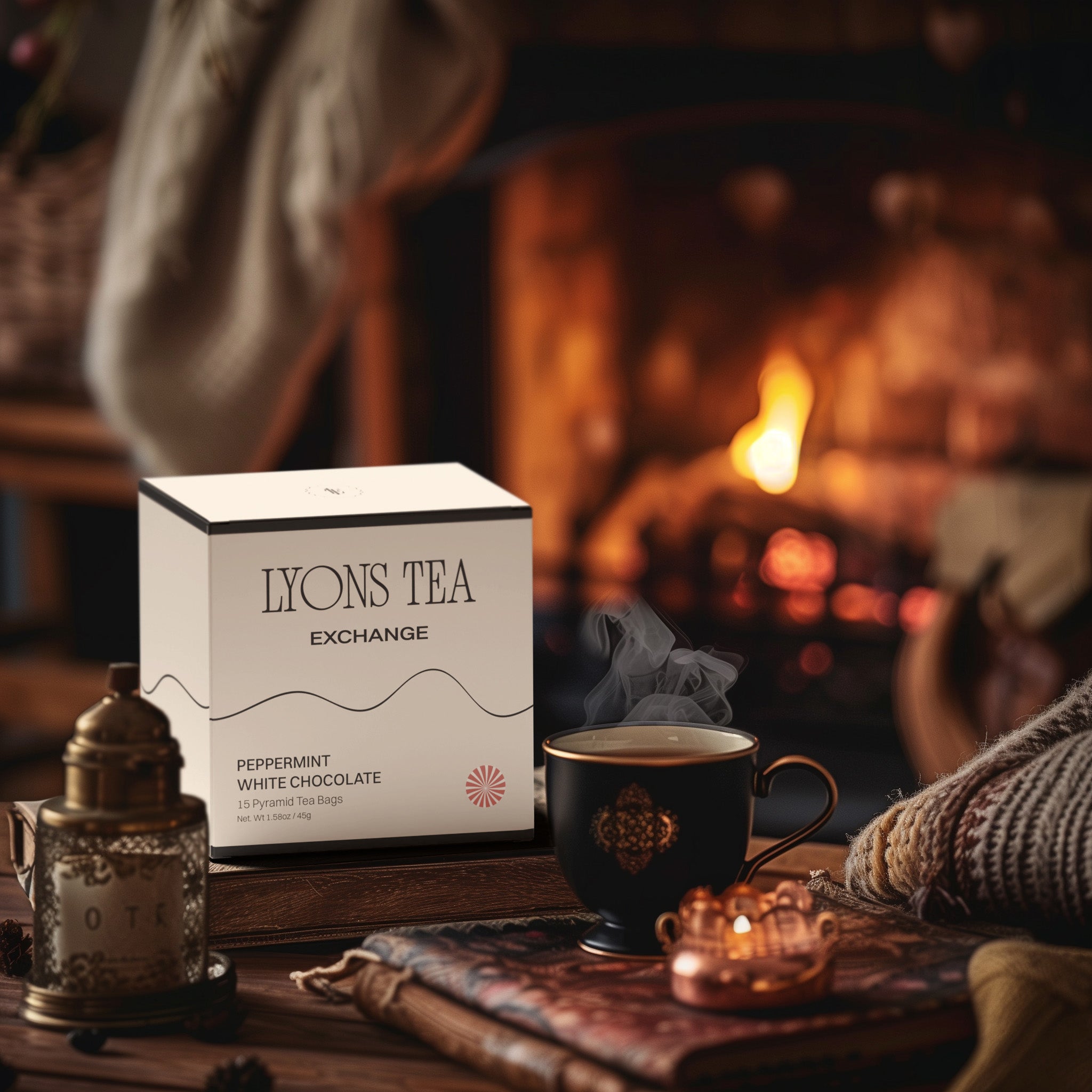 Peppermint White Chocolate – Lyons Tea Exchange